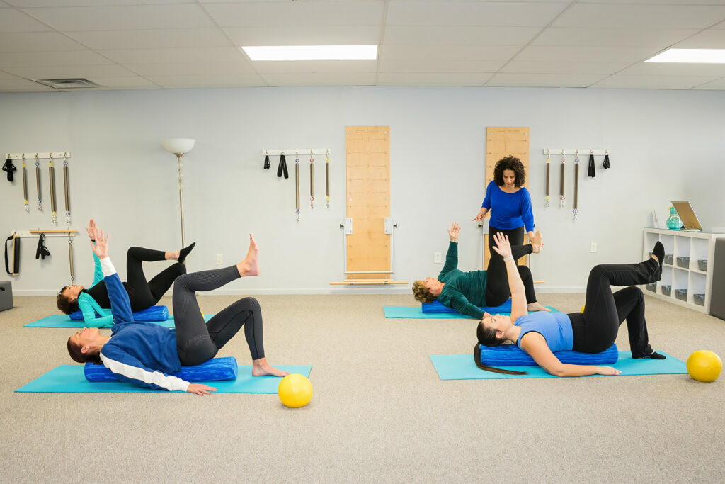 Group Pilates Mat and Reformer Classes | CORE and MORE Pilates